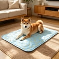 Breathable Pet Cooling Mat, Summer Ice Silk Sleeping Pad for Dogs Cats ...