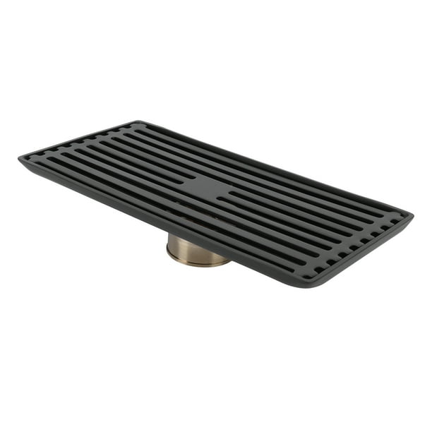 Stainless Steel Floor Drain, Shower Drain Elastic Self Sealing Design ...