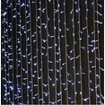 ZOELNIC 9.8ft x 9.8ft Curtain String Fairy Lights, 300LEDs Lights for ...