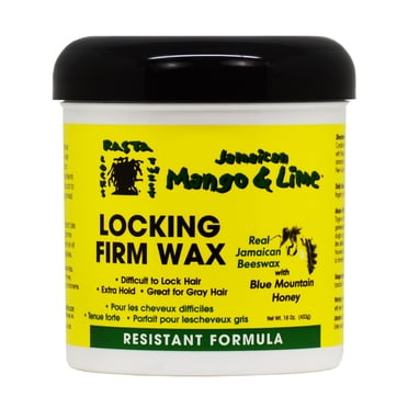 Jamaican Mango & Lime Locking Firm Wax Resistant Formula, 6 oz (Pack of ...