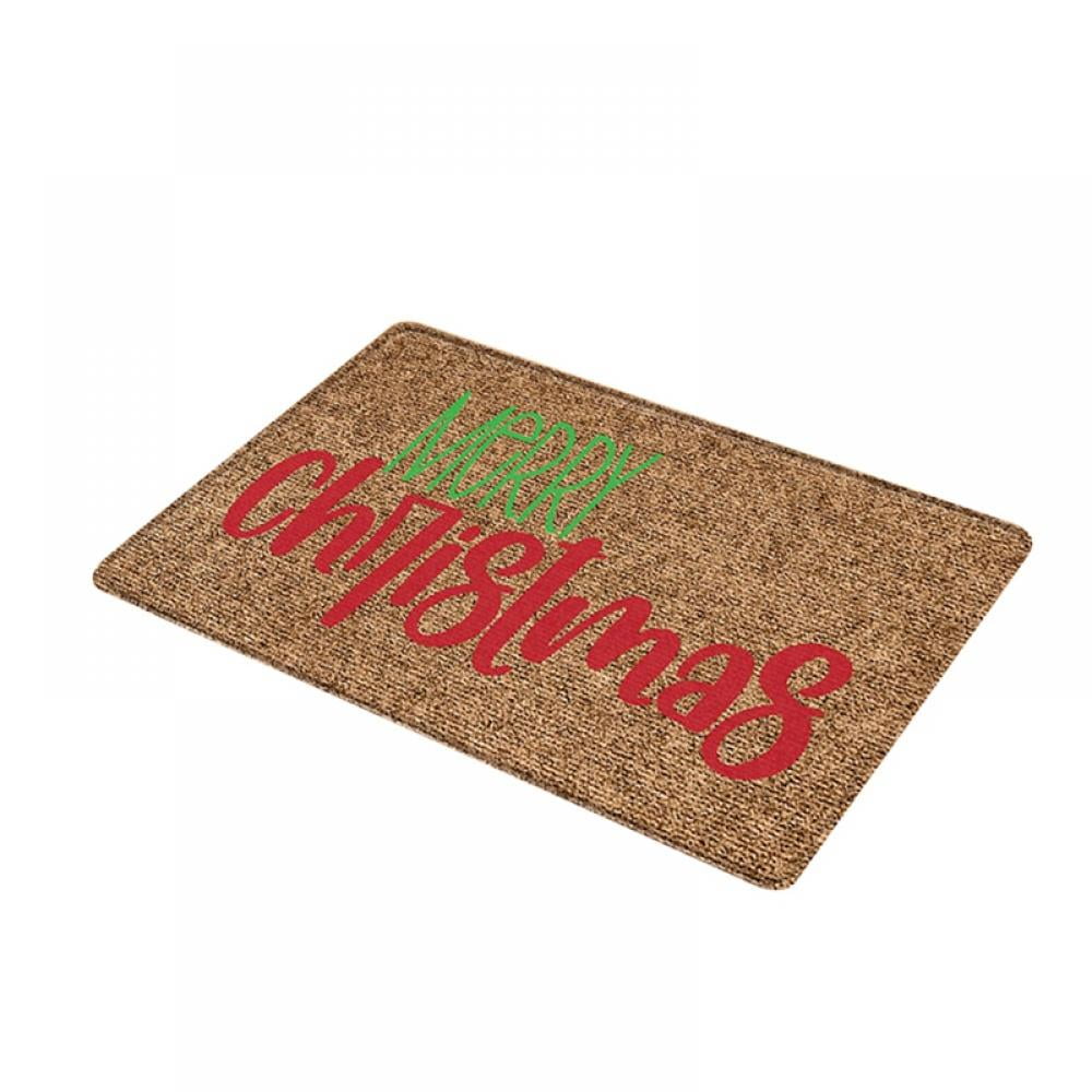 Monfince Funny Door Mats Non-Slip Kitchen Mat Merry Christmas Ya Filthy ...