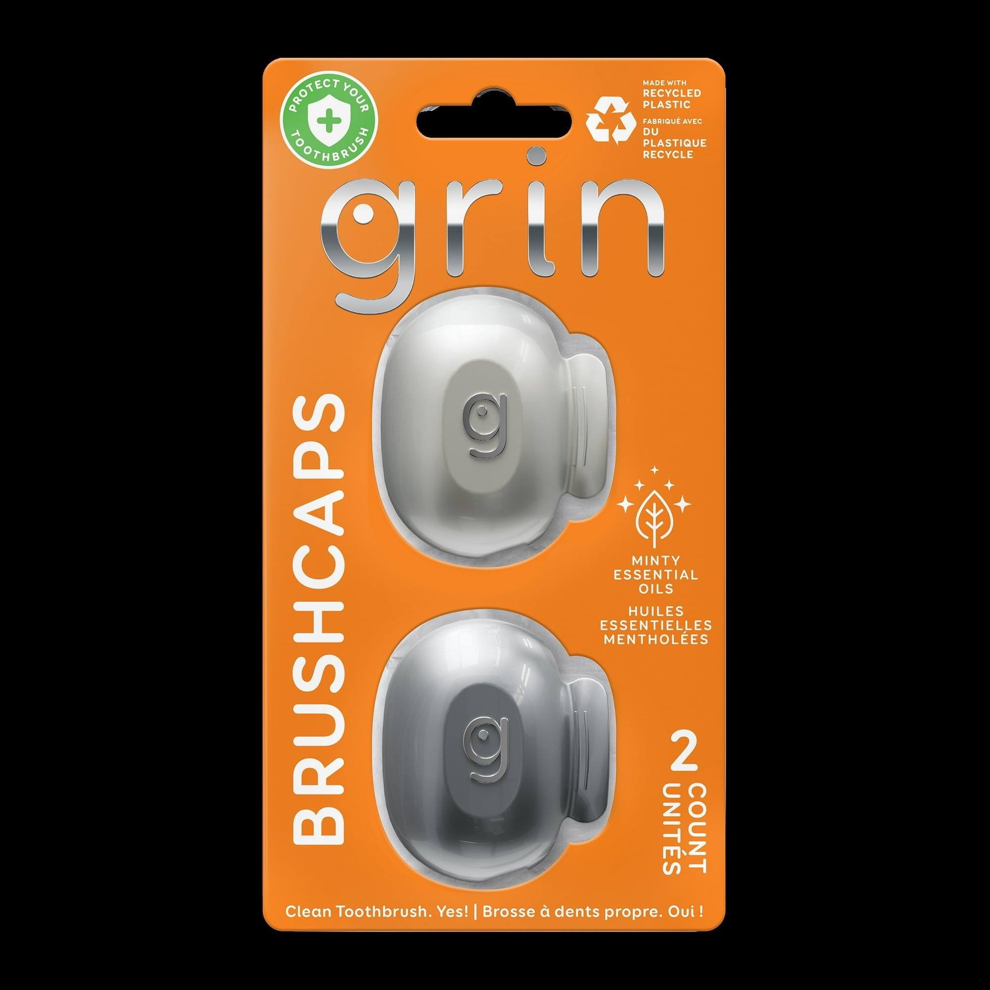 Click here for Grin Oral Care Grin Adult Brushcaps 2ct prices