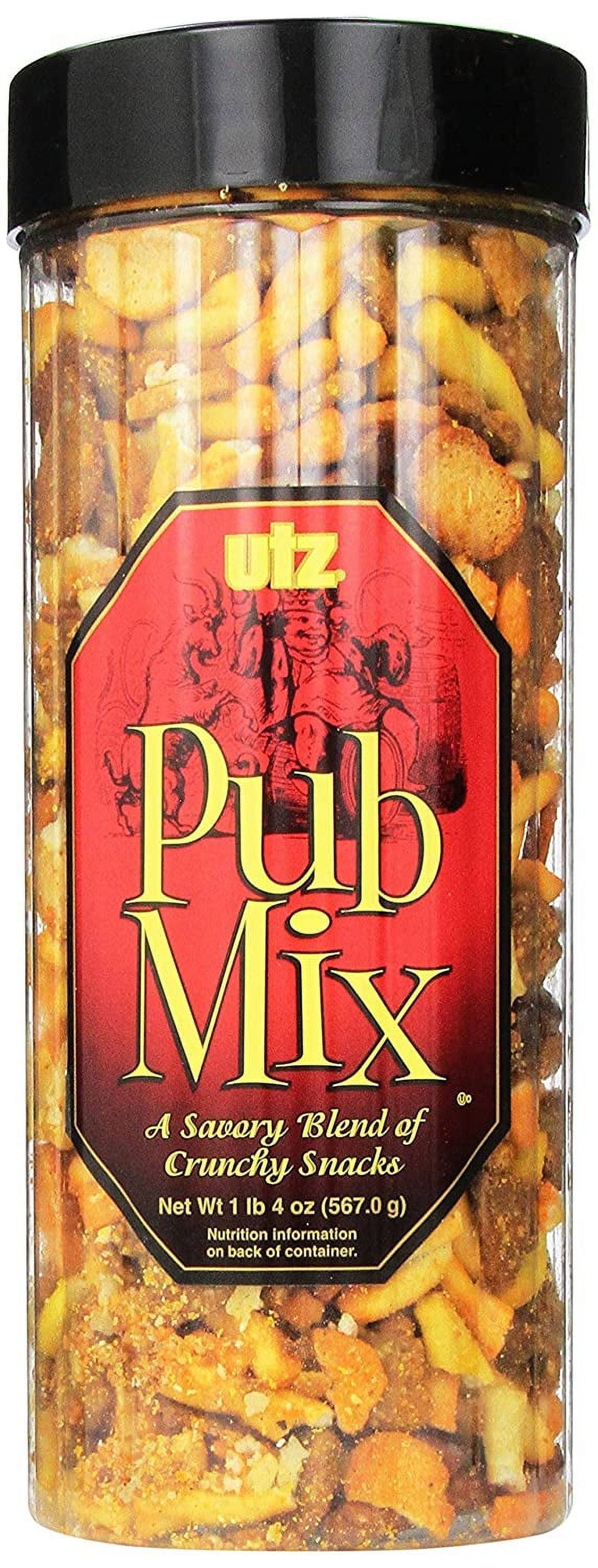 Pub Mix, 42 Oz. Barrel, Savory Snack Mix with a Blend of Crunchy ...