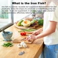 Iron Fish Cooking Tool, Cast Iron Fish for Cooking to Support Iron ...