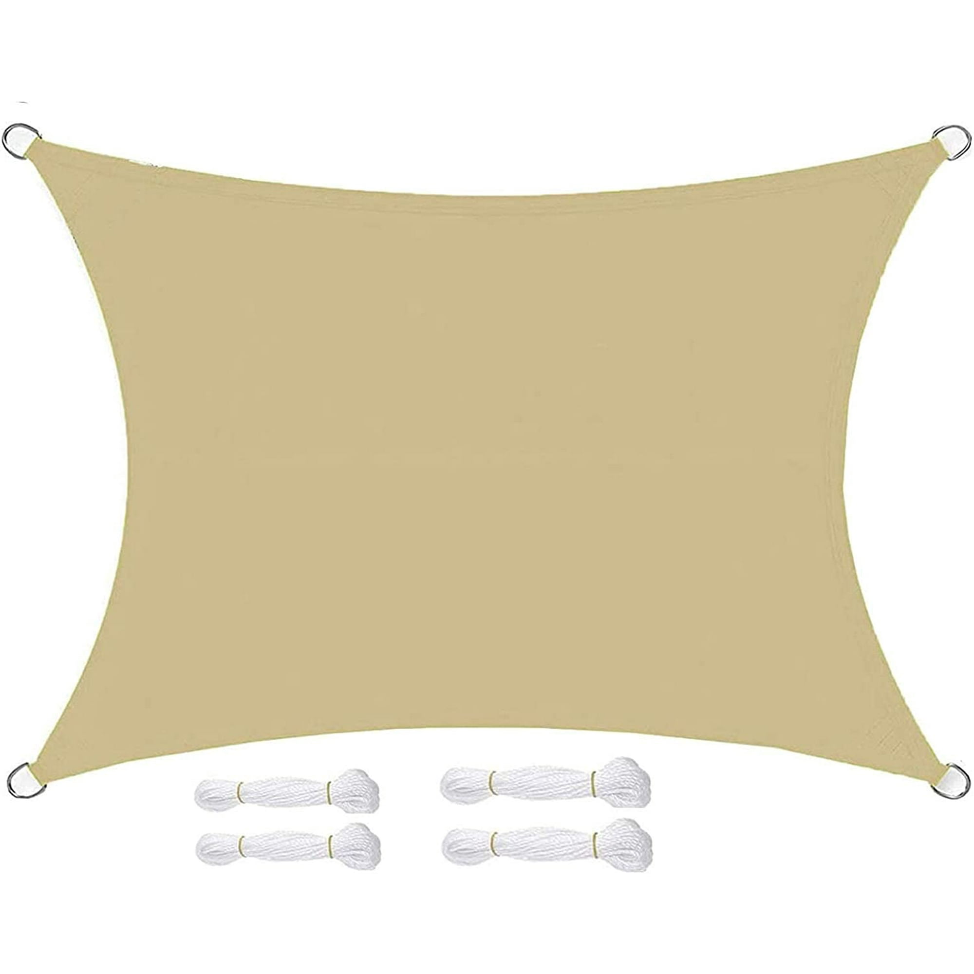 Click here for Oruyrop Sun Shade Sail Rectangle Waterproof Sun Sh... prices