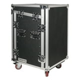 Sound Town Shock Mount 8U ATA Rack Case with 21 Rackable Depth, 11U ...