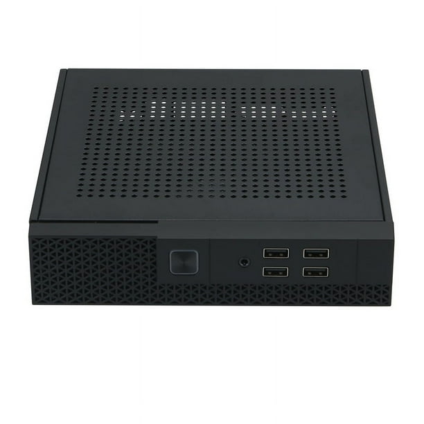 Caja de computadora Mini ITX, chasis host HTPC, gabinete ITX USB 2.0 ...