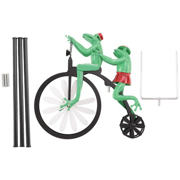 Frog Bicycle Wind Spinner