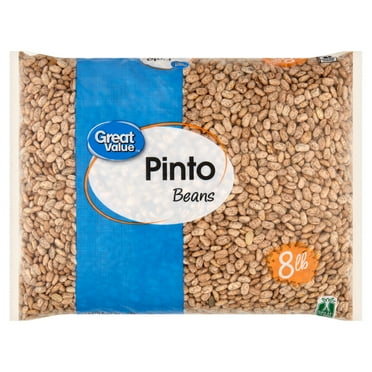 Great Value Pinto Beans, 20 lb - Walmart.com