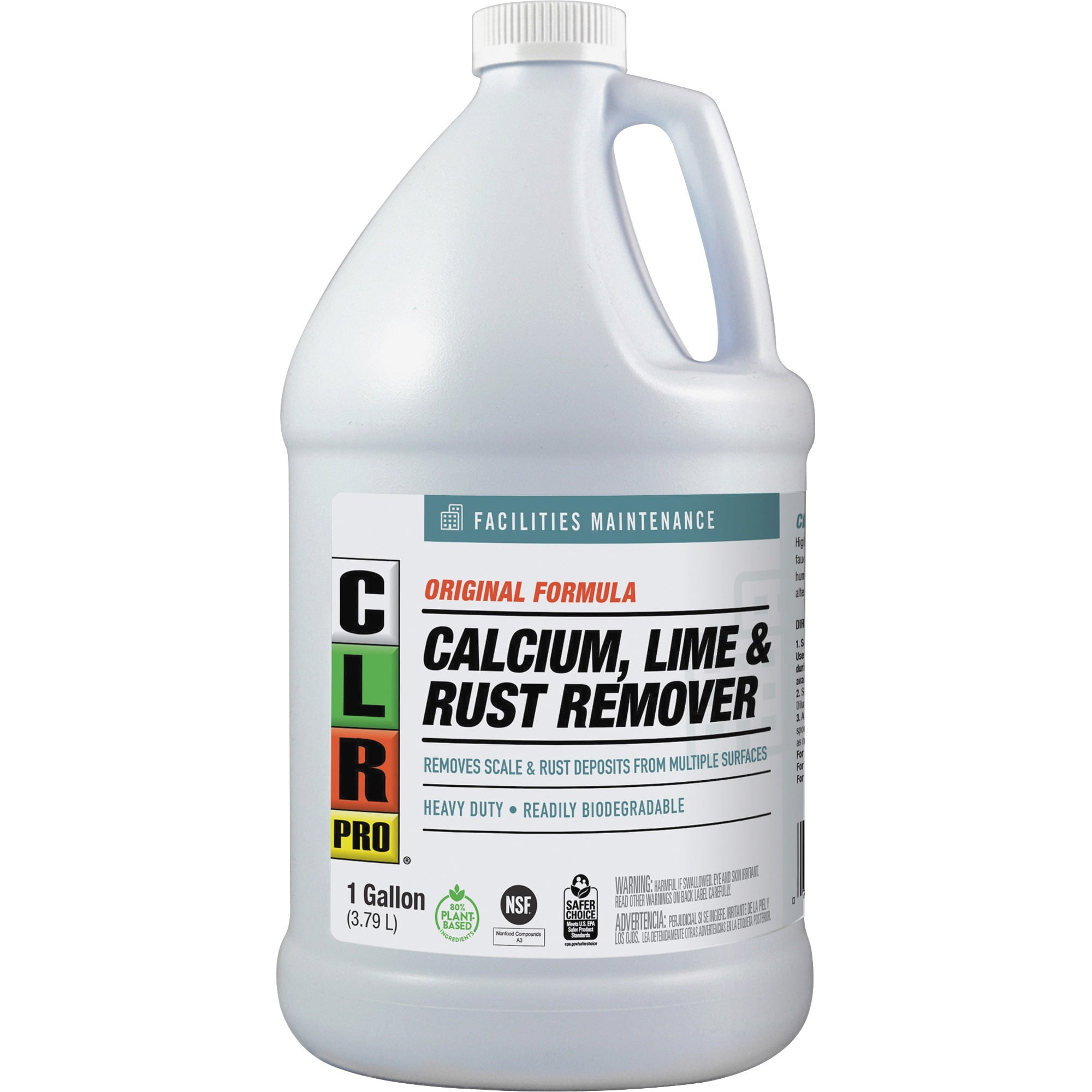 CLR PRO CL-4PRO 1 Gallon Bottle Liquid,Calcium Lime and Rust Remover ...