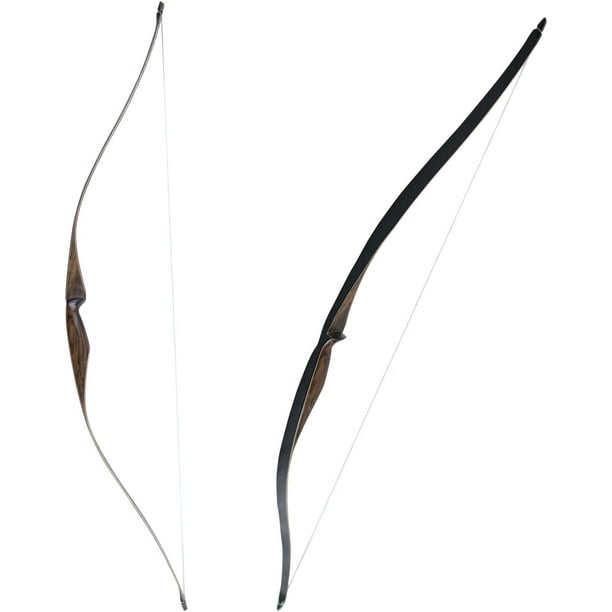Sparrow 54" Traditional Long Bow 20 25 LBs Draw Weight One-Piece ...
