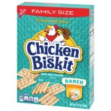 Chicken in a Biskit Ranch Baked Snack Crackers, Family Size, 12 oz ...
