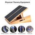 StrongTek Wooden Slant Board, 5 Adjustable Levels, Calf Stretching Aid ...