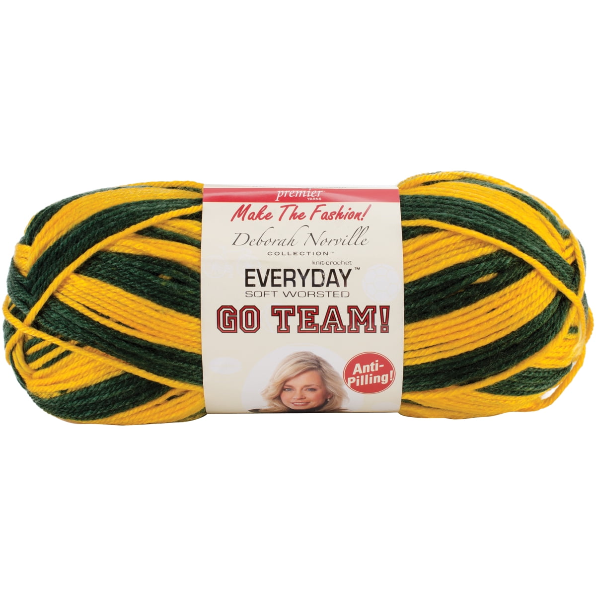 Deborah Norville Everyday Go Team! Yarn-Half Post, Pk 3, Deborah ...