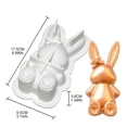 Bowknot Cake Silicone Molds Manual Desktop Decor Gypsum Epoxy Resin ...