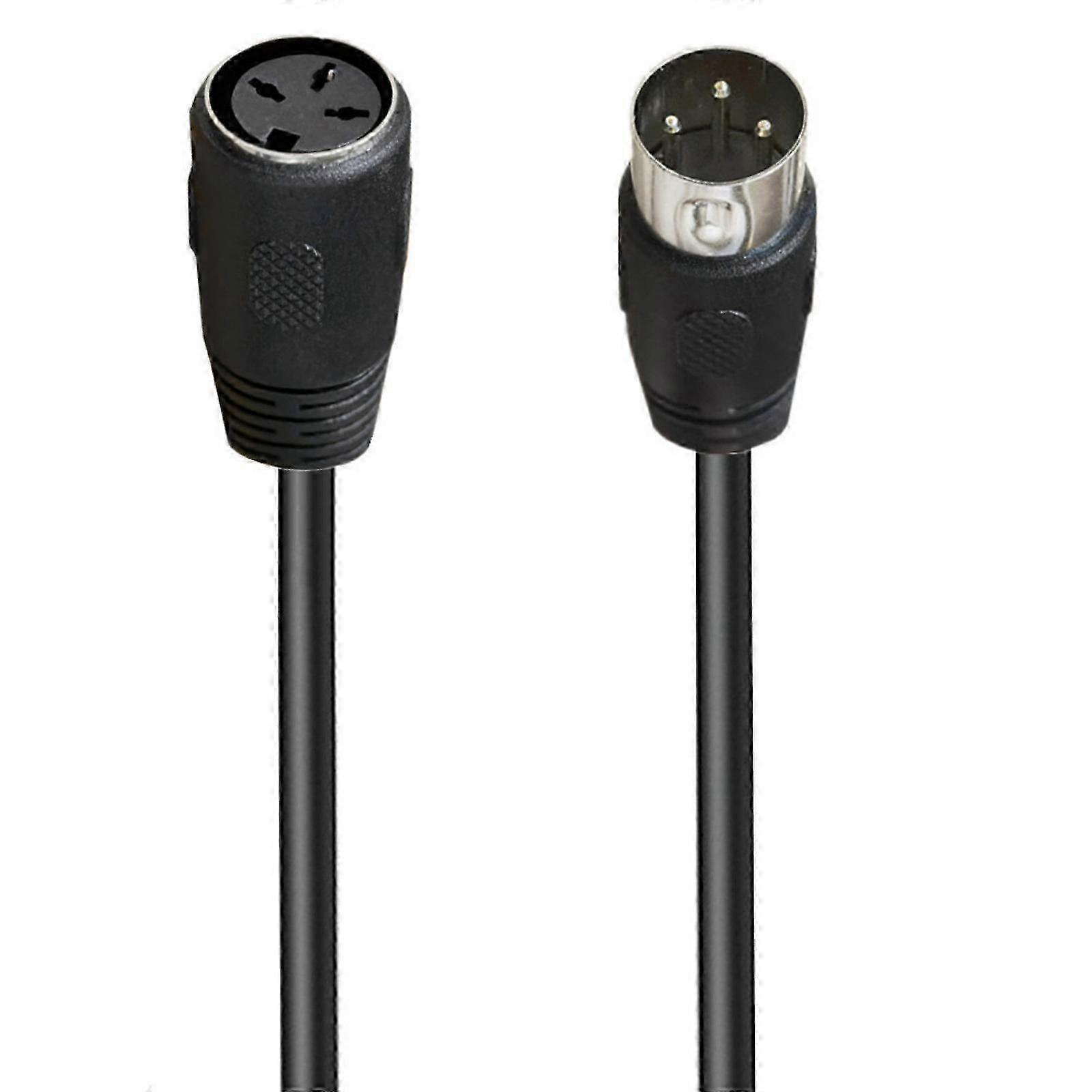 50cm-5m DIN Male to Female Connector Cord 3Pin Signal Transmission Wire ...