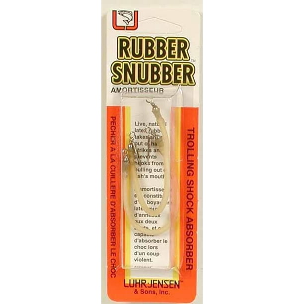 Luhr Jensen Trout Rubber Snubber for Trolling 5.5" Natural Use with ...
