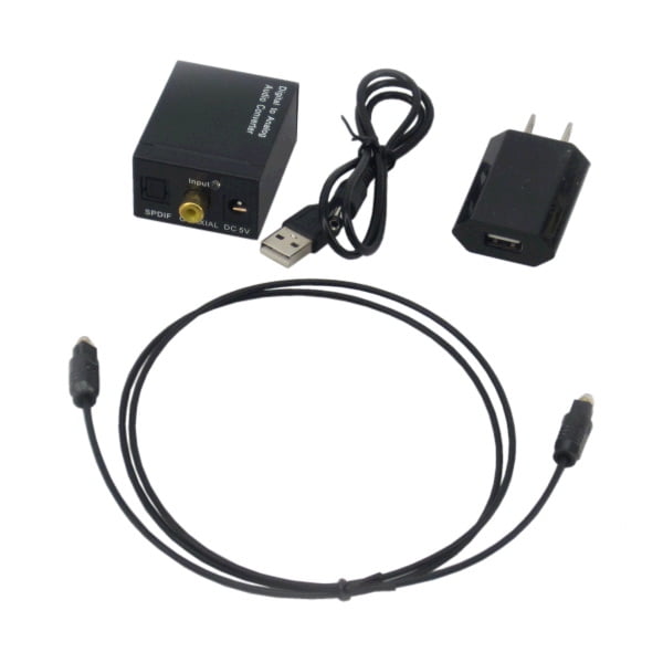 IEC ADP51505 Digital SPDIF Coax Copper or Fiber to Analog Audio ...