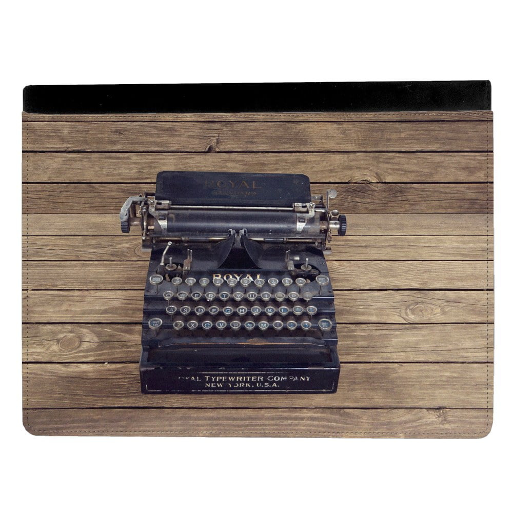 Writers Classic Antique Vintage Typewriter on Wood Apple iPad Pro 9.7 ...