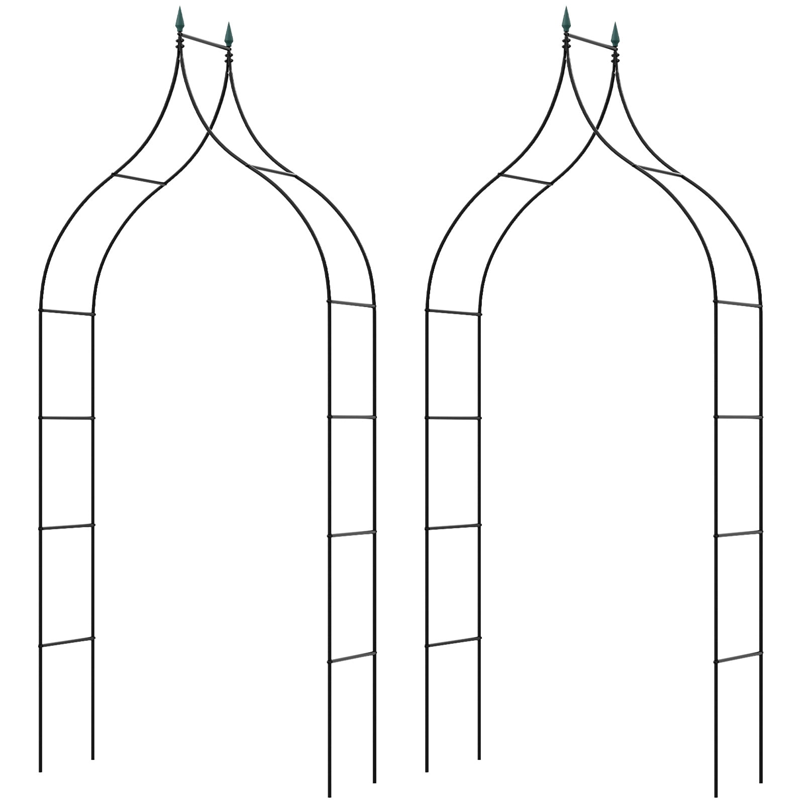 Click here for Patiojoy Garden Arbor Gothic Style Decorative Meta... prices