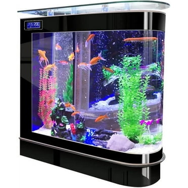 124Gal LED Aquarium Kit - Luxury Large Glass Fish Tank - Ideal for ...