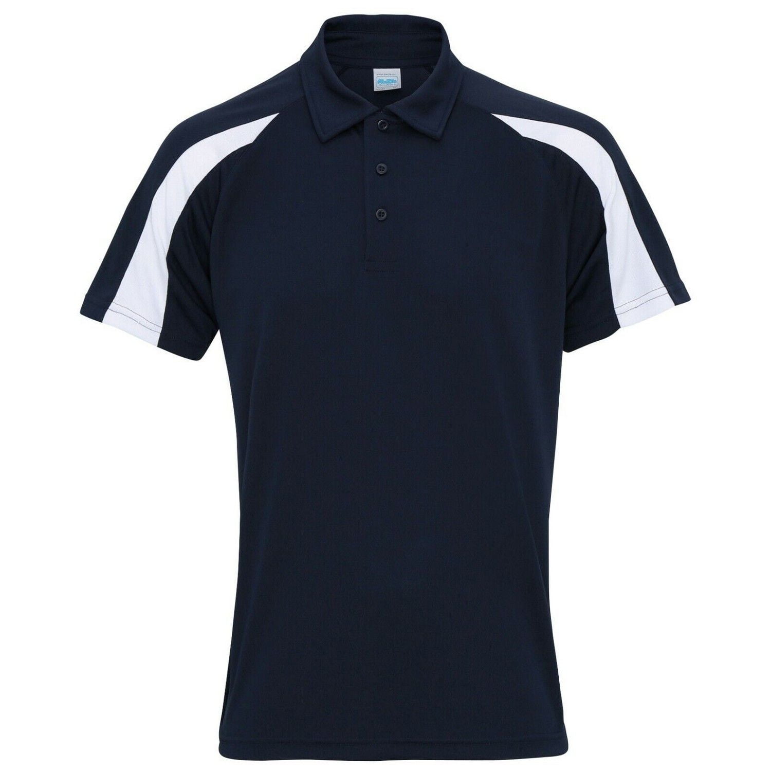 Click here for Awdis Cool Mens Contrast Polo Shirt L prices