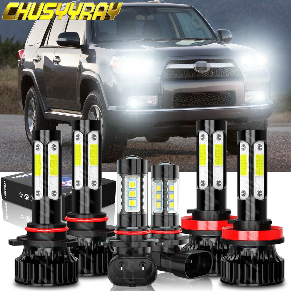 Compatible for Toyota 4Runner 2006 2007 2008 2009 LED Headlight Bulbs ...