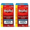 MegaRed Ultra Strength 1000mg Omega-3 Krill Oil Fish Capsules, 60 Count ...