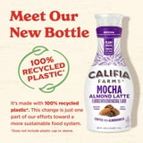 Califia Farms Mocha Almond Milk Latte, Coffee Sugar Flavored, 48 Fluid ...