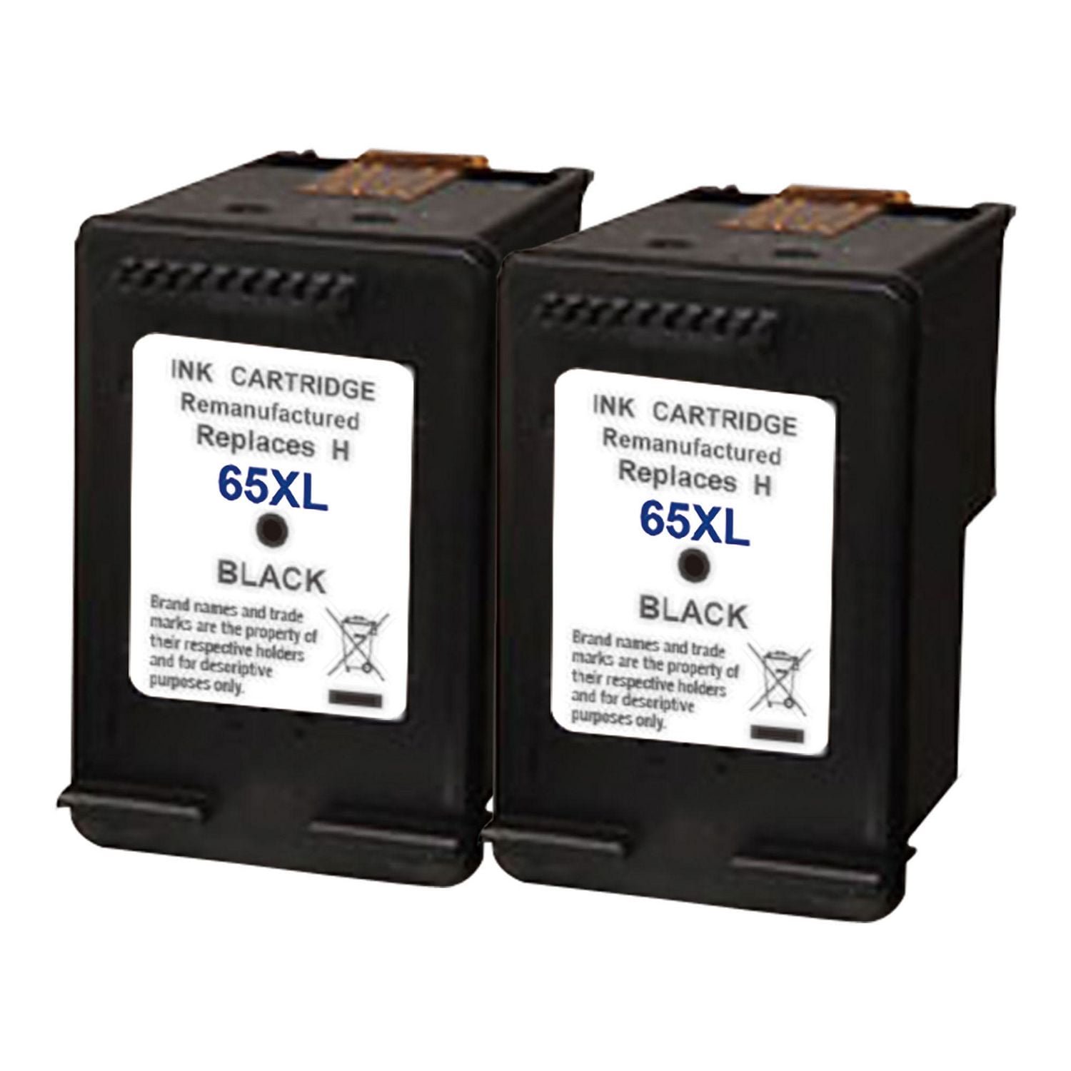 Click here for L-Ink 2 Pack Compatible Hp 65xl High Yield Black I... prices