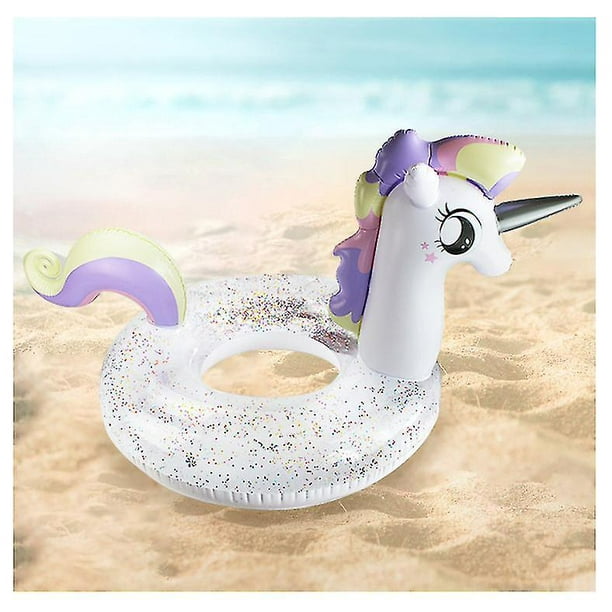 Inflatable Unicorn Baby Swimming Pool Floats Pool Floaties Toddler ...