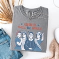 CLOTEX Comfort Colors Shirt Patriotic Feminist Tee Strong American ...