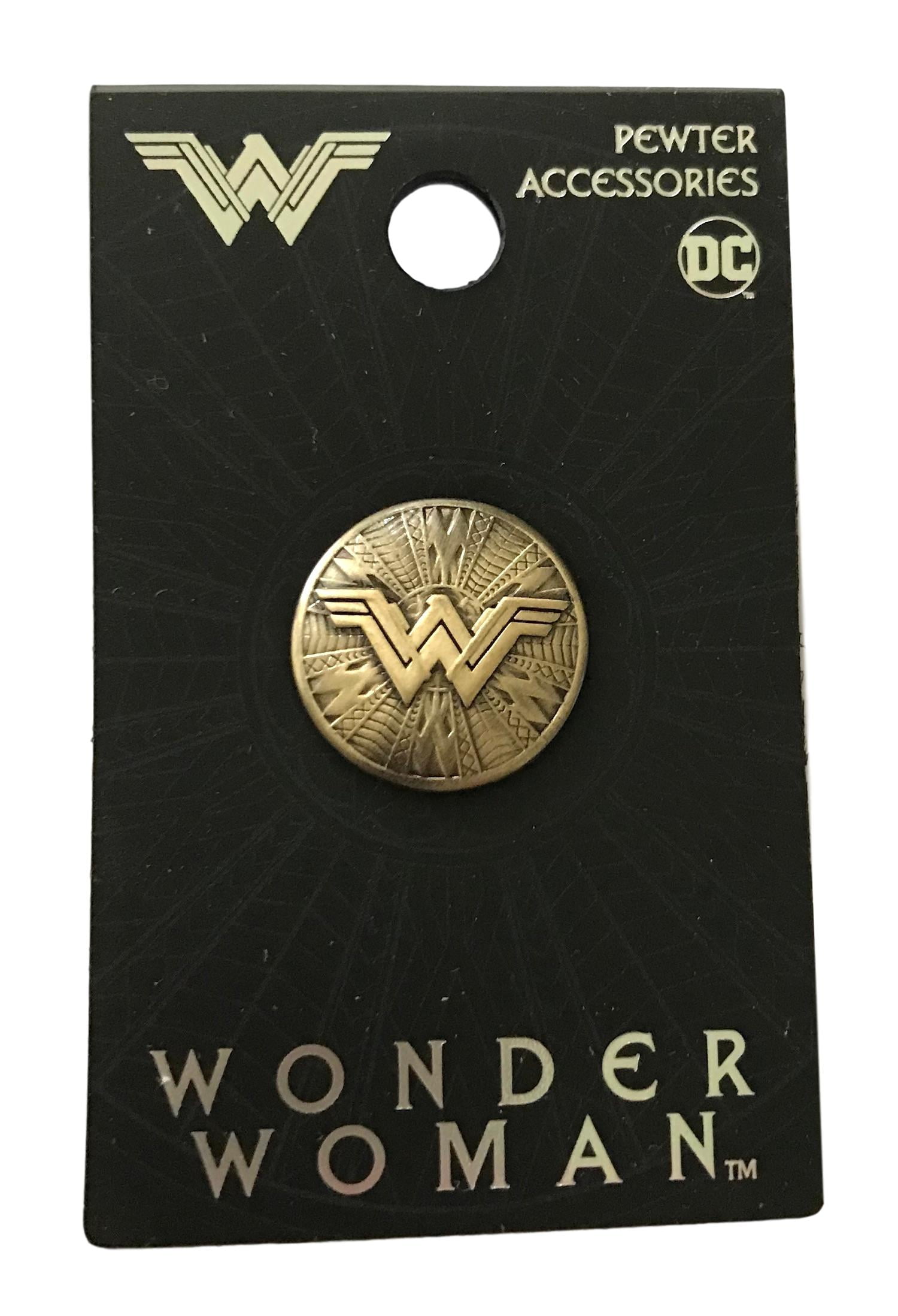 Wonder Woman Bronze Lapel Pin with Back Loop Comic Book Cosplay Costume ...