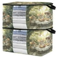 BZSMCE Under Bed Storage Bags With Reinforced Handles Mices Take ...