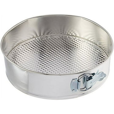 Wilton Recipe Right 10 inch Round Deep Cake Springform Pan, Silver, Non ...