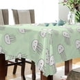 60x108in Square Printed Tablecloth Easy-Care Decorative Table Cloth for ...