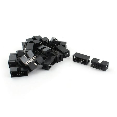 26 x 2.54mm 10Pin Male Straight JTAG Header Connector for Flat Ribbon ...