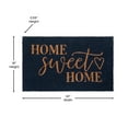 18x30 NVY Home Sweet Home Mat - Walmart.com