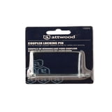 Attwood 11029-6 Zinc-Plated Steel Boat Trailer Safety Coupler Locking ...