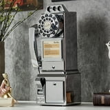 Ryan Bros. Retro 1950's Coin-Operated Payphone with Coin Bank, Wall ...