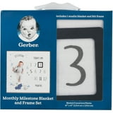 Gerber Baby Boy Milestone Blanket & Frame Set, 2-Piece - Walmart.com