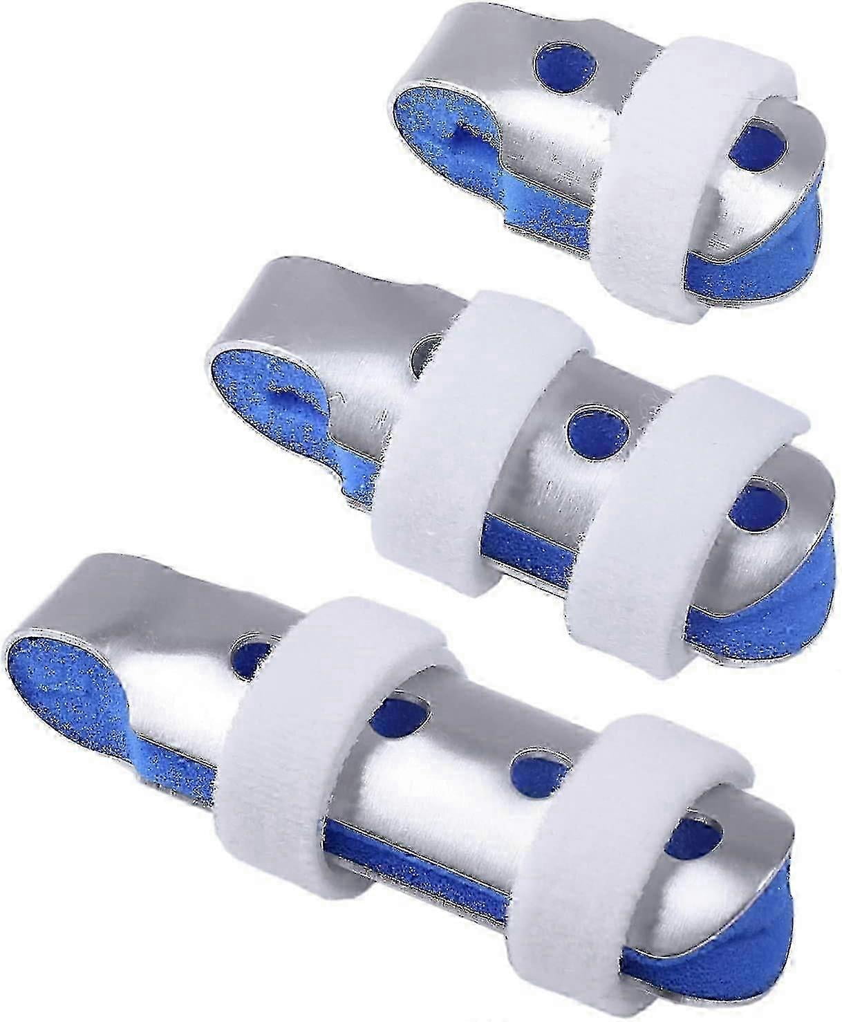 Finger Splints: 3-size Pack Made For Finger Knuckle Immobilization Of ...