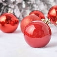 24Pcs Christmas Balls Bright Color Matte Finish Smooth Surface ...