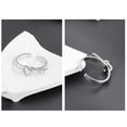 Belt Style Adjustable Ring for Women, Fashion Copper Finger Ring with ...