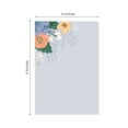 Simple Floral Sticky Note Pad Assortment / Set Of 5 Pastel Note Pads ...