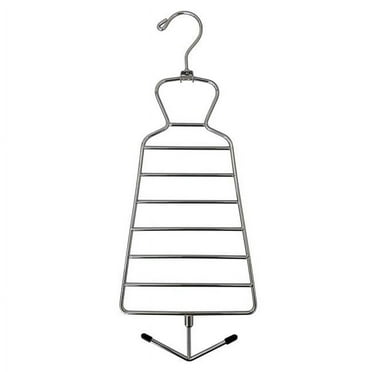 Organize It All Neu Home Chrome Slack Rack with 5 Tiers and Swing Arm ...