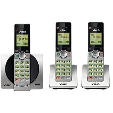 VTech CS5119-2 DECT 6.0 Expandable Cordless Phone System with 2 ...