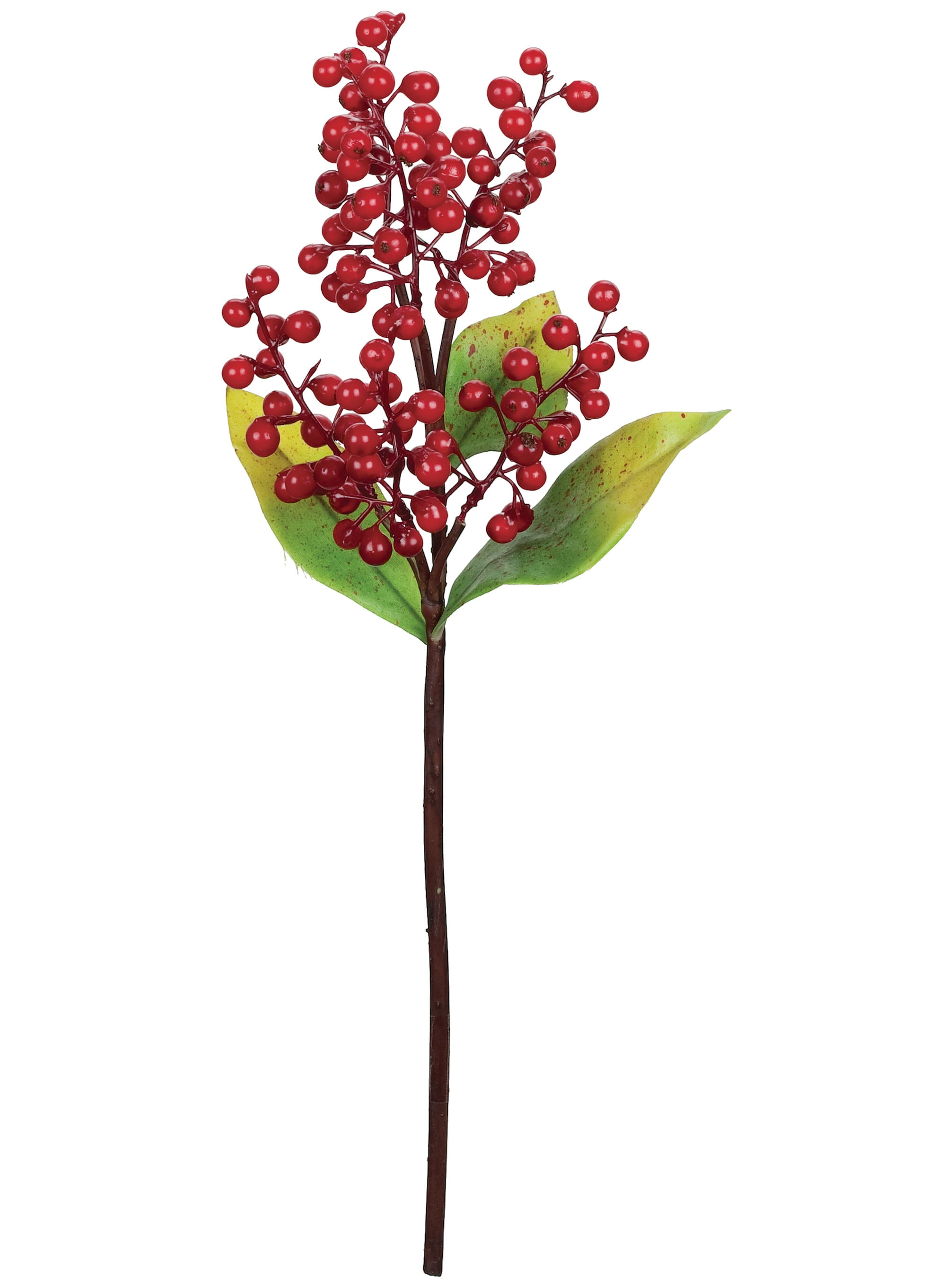 Sullivans Artificial Cranberry Pick 13"H Red Berries - Walmart.com