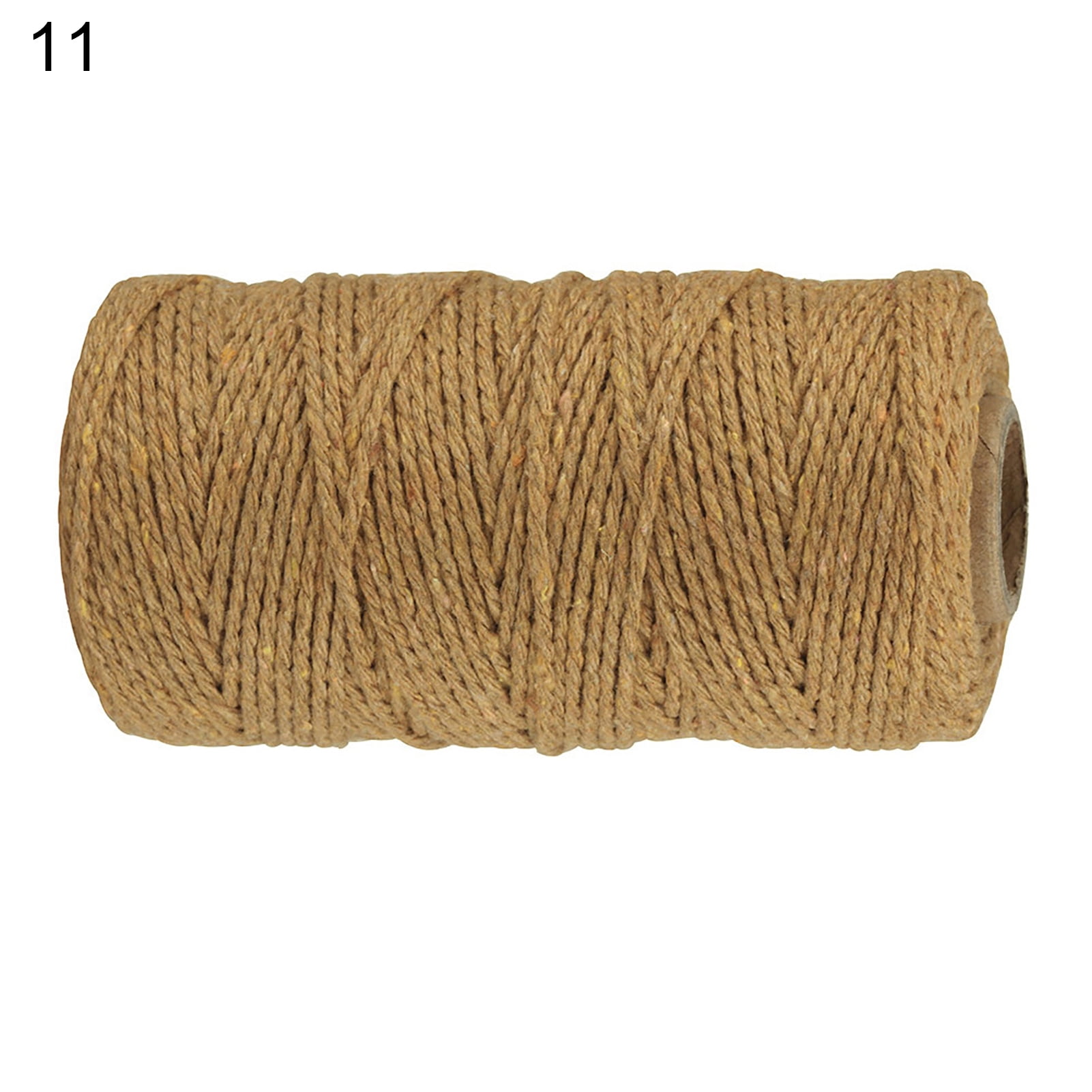 ZIG 1 Roll 2mm Macrame Cord Colorful Colorfast Soft Twisted Cotton Rope ...