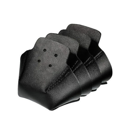 wuaynoat 4 Pieces Skate Toe Cap Leather Roller Protector Caps Portable ...